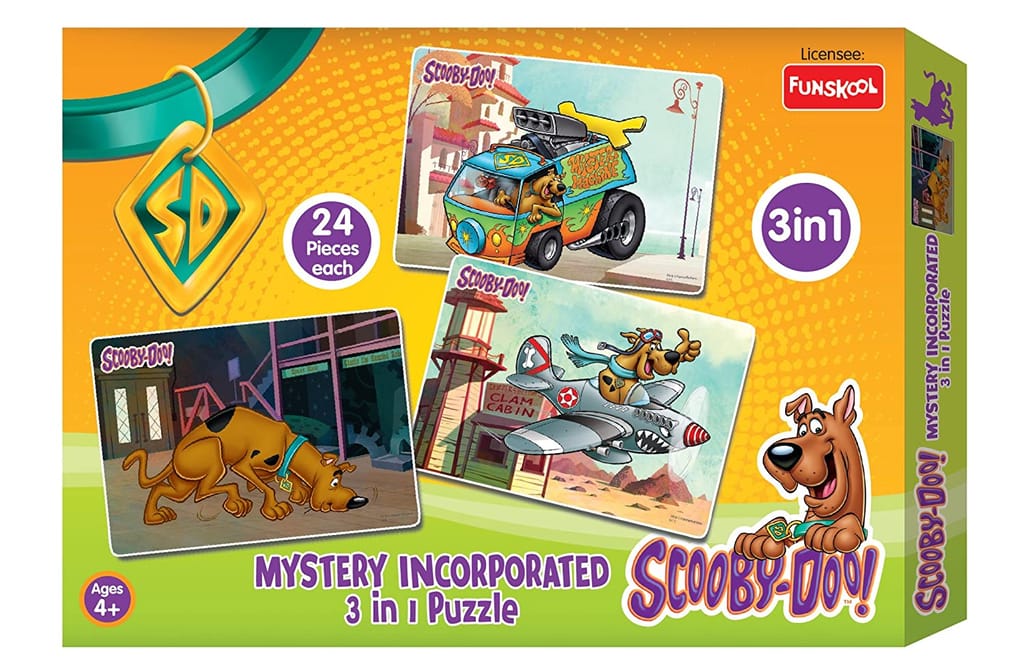 Funskool Scooby Doo Mystery Incorporated 3-in-1 Puzzle Funskool Scooby Doo Mystery Incorporated 3-in-1 Puzzle