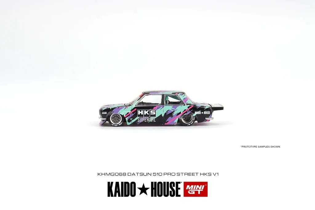 Mini GT Datsun 510 Pro Street HKS V1