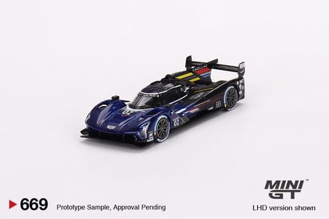 Mini GT Cadillac Vseriesr 02 Cadillac Racing 2023 IMSA Daytona 24 Hrs