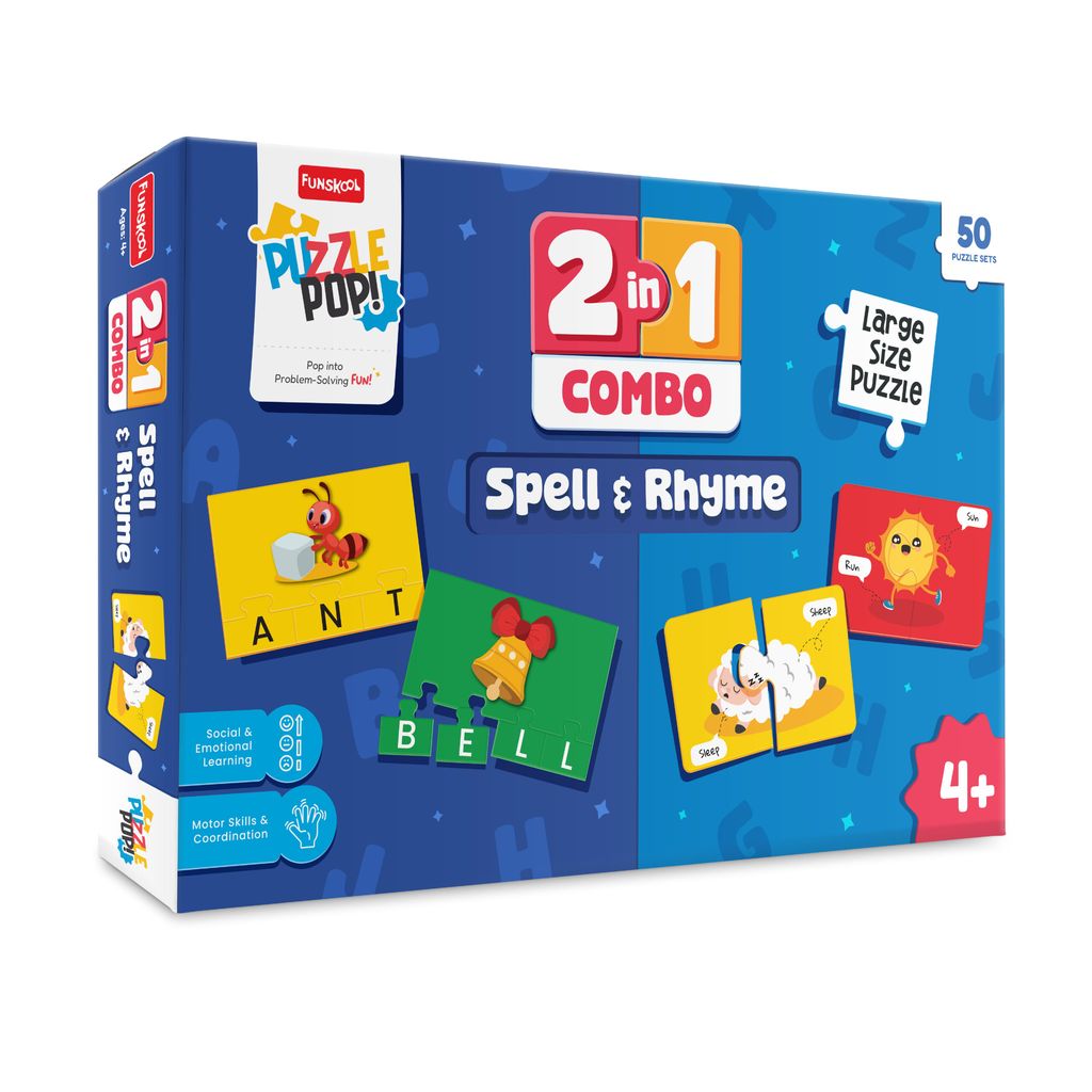 Funskool 2 In 1 Combo Spell & Rhyme